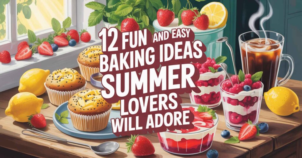12 Fun And Easy Baking Ideas Summer Lovers Will Adore