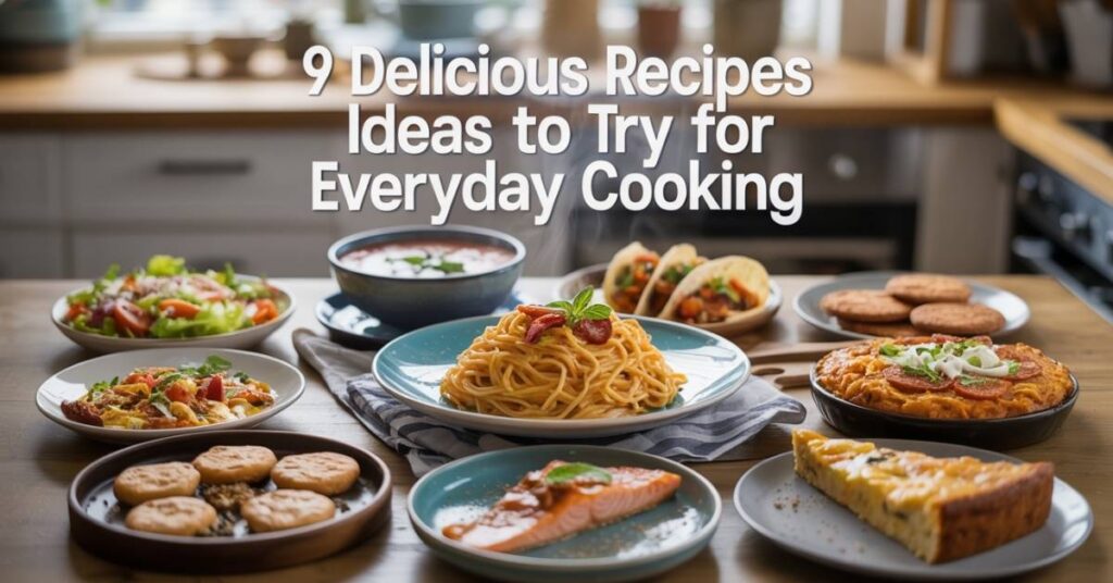 9 Delicious Recipes Ideas To Try For Everyday Cooking