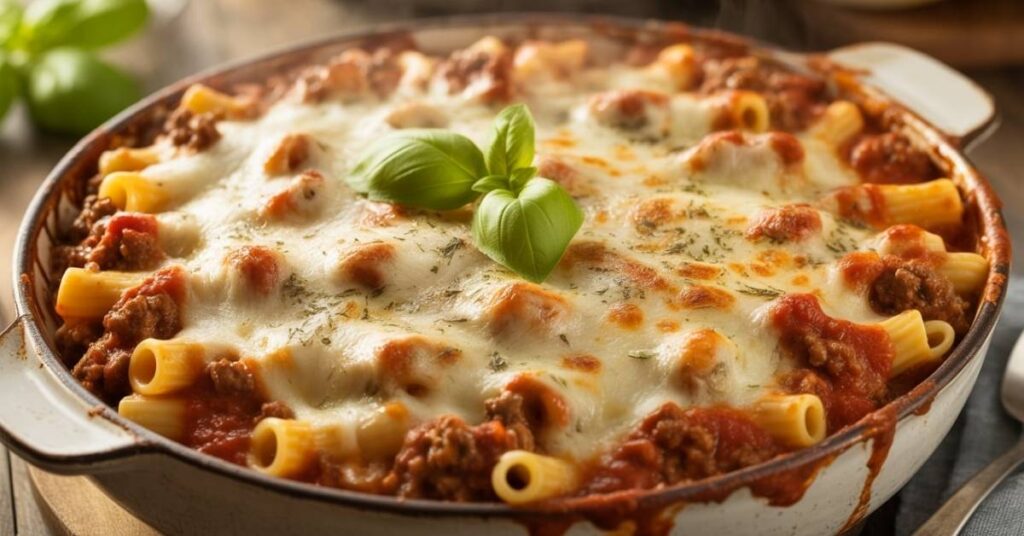Easy & Delicious Baked Ziti With Ground Beef Recipes (Beginner-Friendly ...