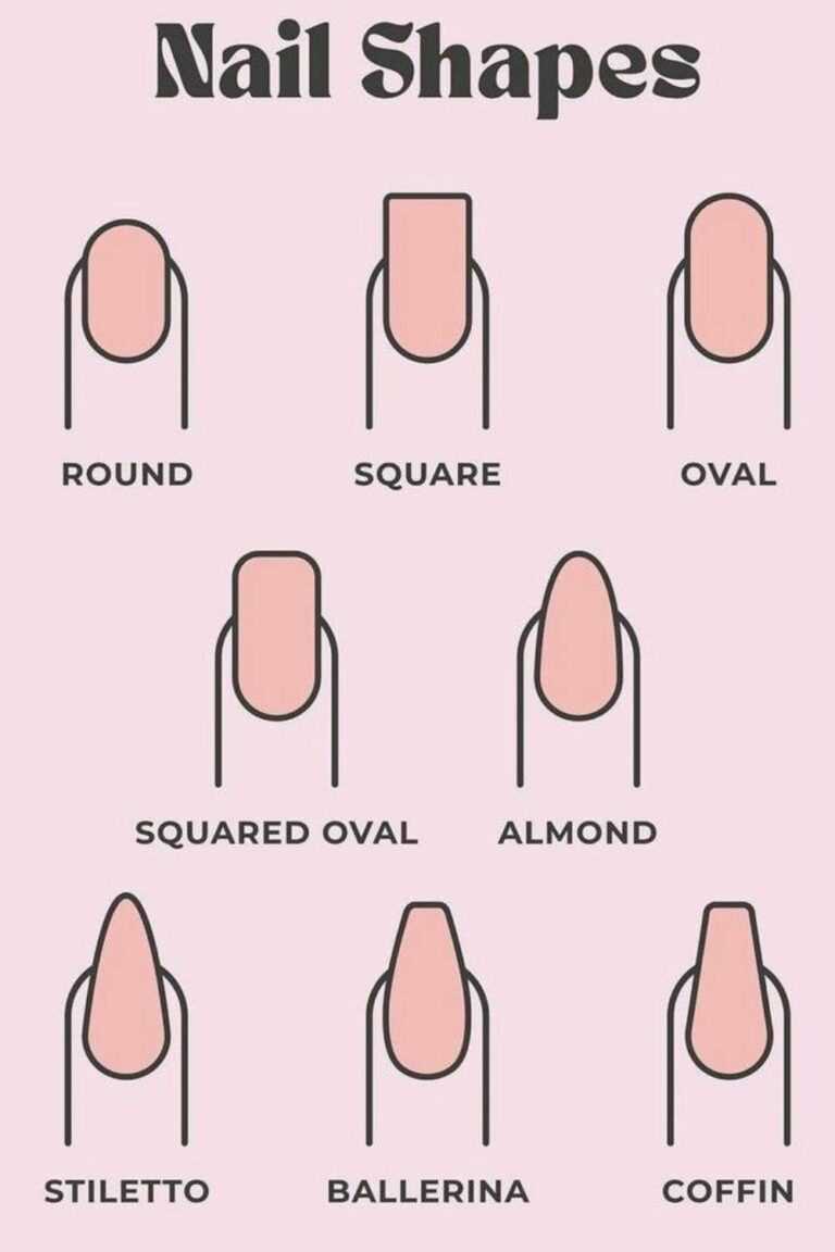 Nail Shapes Guide: 12 Popular Nail Shapes & How To Choose The Best One